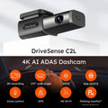 DriveSense C2L Pro Advanced 4K FHD AI Collision Avoidance Dash Cam – Andatech Distribution