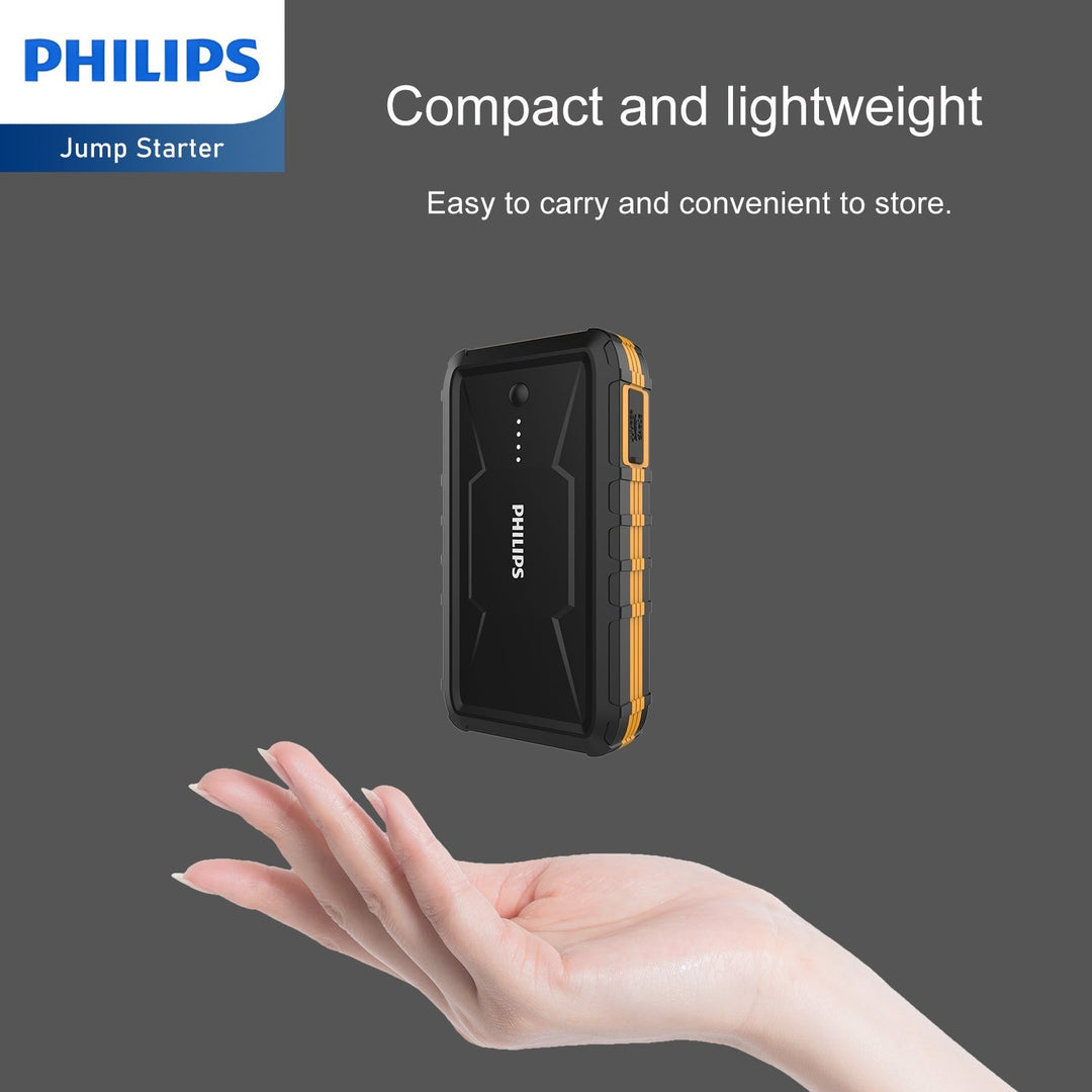 Philips DLP8086NB Portable Jump Starter | 12,000mAh Power Bank ...