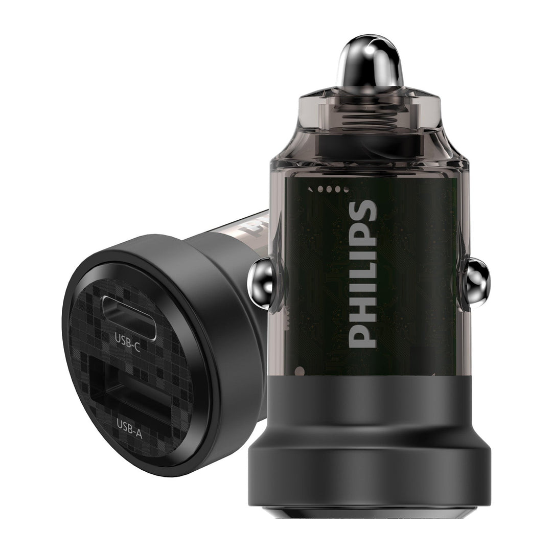 Philips DLP2522 Car Charger | Ultra Fast Dual-Port Charger – Andatech ...