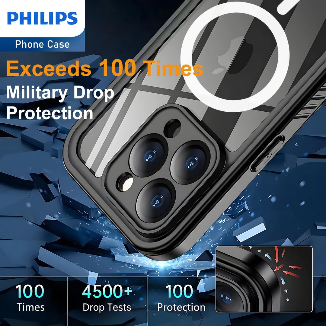 Philips (DLK6205B) iPhone Waterproof Case with MagSafe