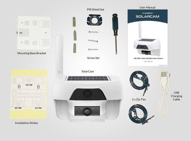 SolarCam Outdoor Wireless Security Camera | Wire-Free Installation ...